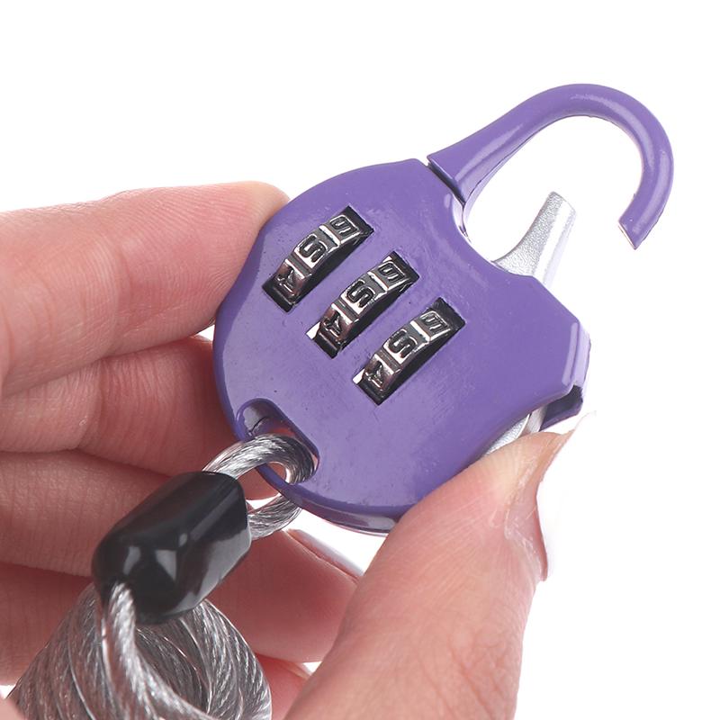 Buy Stretch Length Cycle Lock Elastic Rope Anti Theft Bike Scooter ...