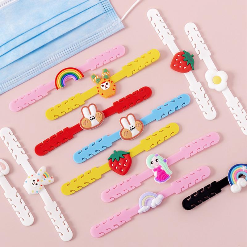 Buy 5Pcs Face Mask Ear Strap Hook Silicone Mask Extender Protectors Ear ...