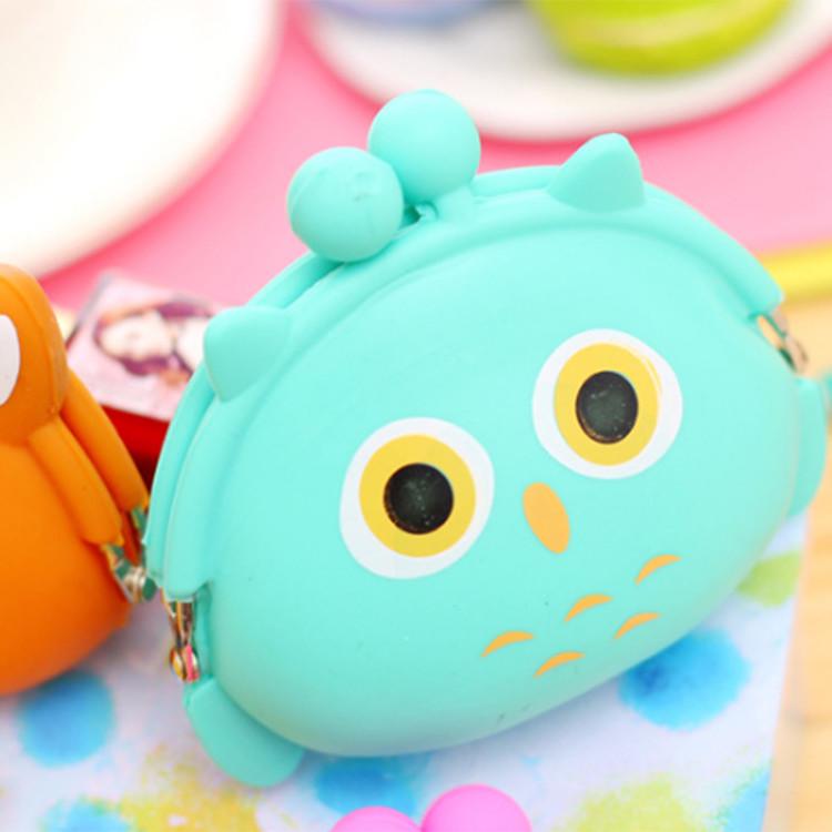 Buy Mini Silicone Coin Purse Animals Small Change Wallet Purse Key ...