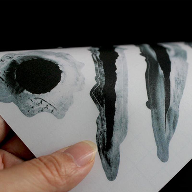 Buy 1PC PVC Car Stickers 3D Bullet Hole Creative Funny Graphics Sticker ...