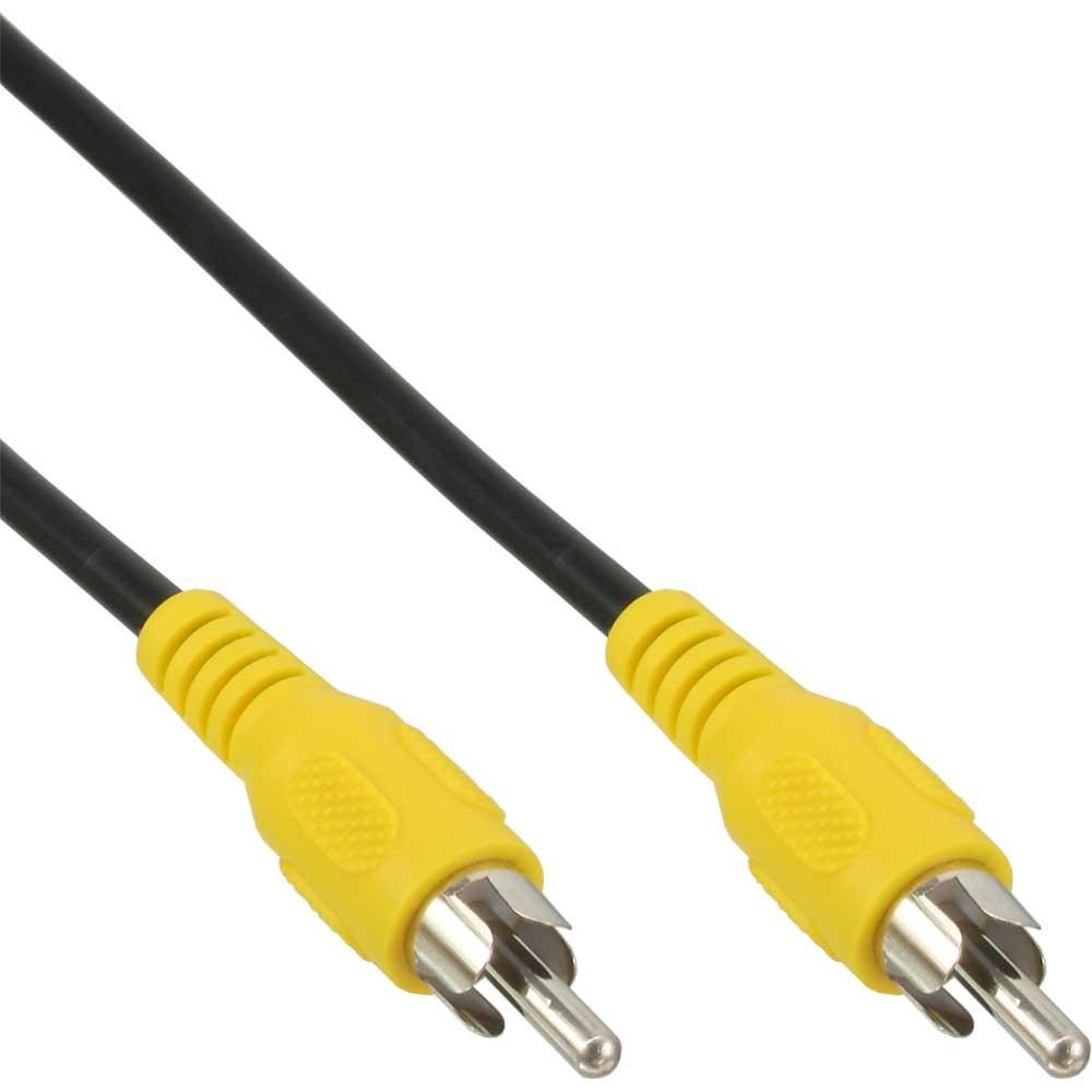 Buy Cinch cable, inline®, video, 1x cinch male/male 3m, plug color ...