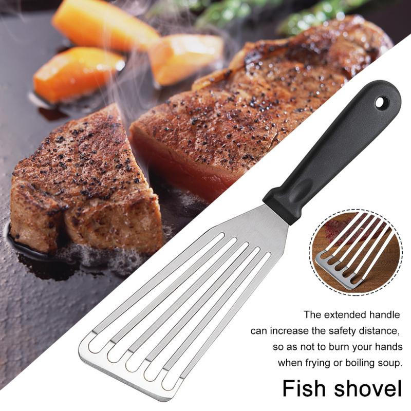 Stainless Steel Kitchen Cooking Spatula Premium Heat Resistant Multi ...