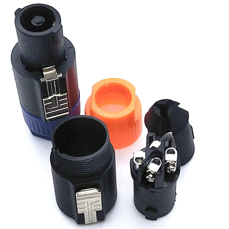 Buy 1Pc/2Pcs Easy To Use Exquisite Workmanship Nl4Fc Speakon Connector ...