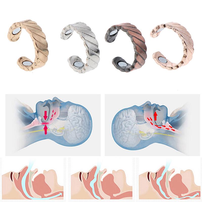 1X Anti-Snoring Ring For Treating Apnea Sleeper By Finger Pressing ...