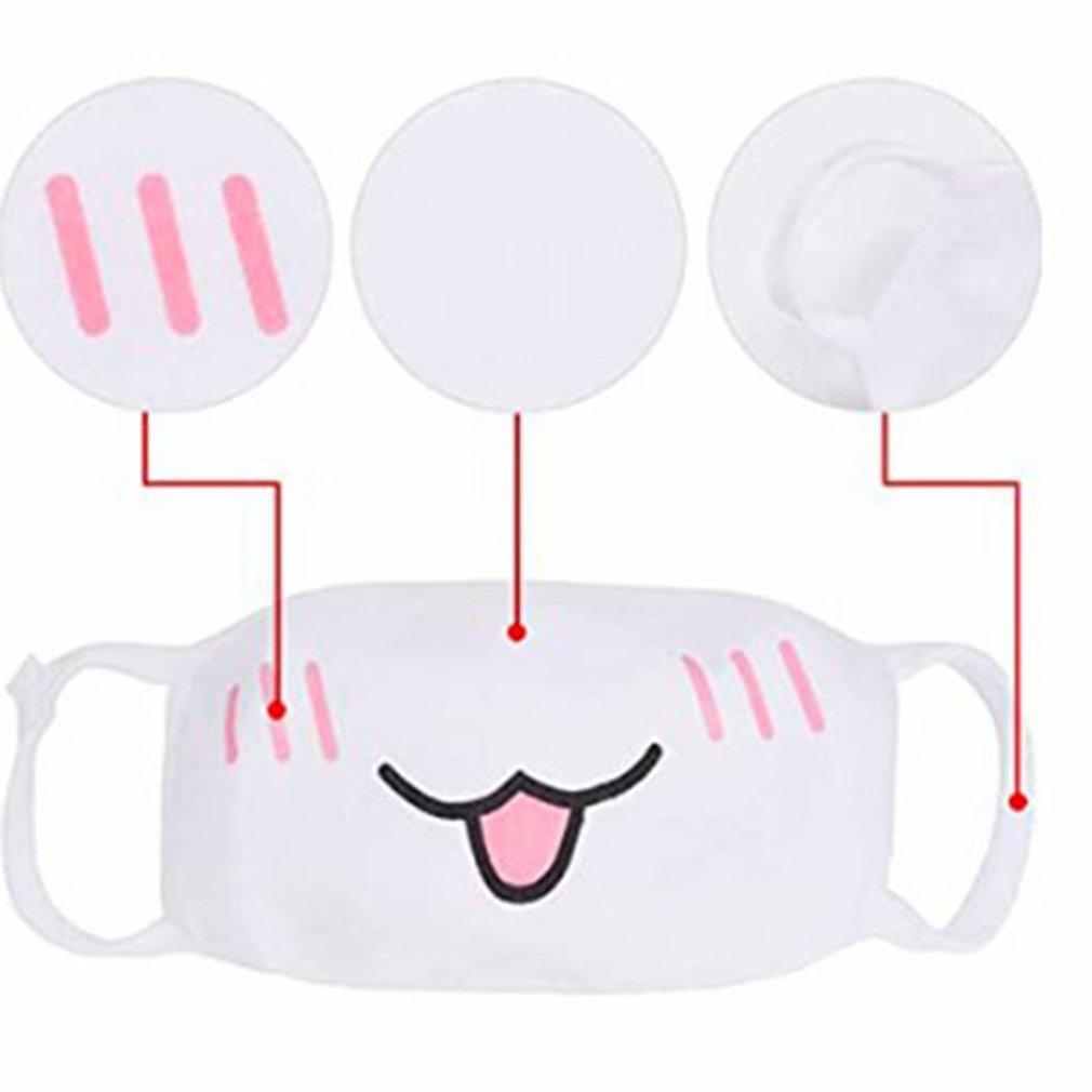 8pcs Funny Expression Pack Mask Personality Printed Dustproof ...