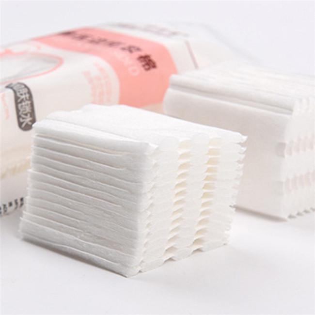 Buy Makeup Cotton Pads Facial Eye Makeup Remover Pads Square Cotton ...