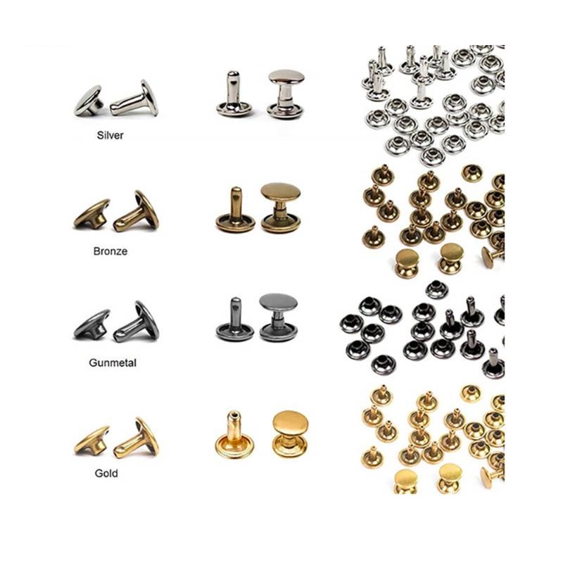 Cheap Leather double-sided rivet snap button installation tool set 220 ...