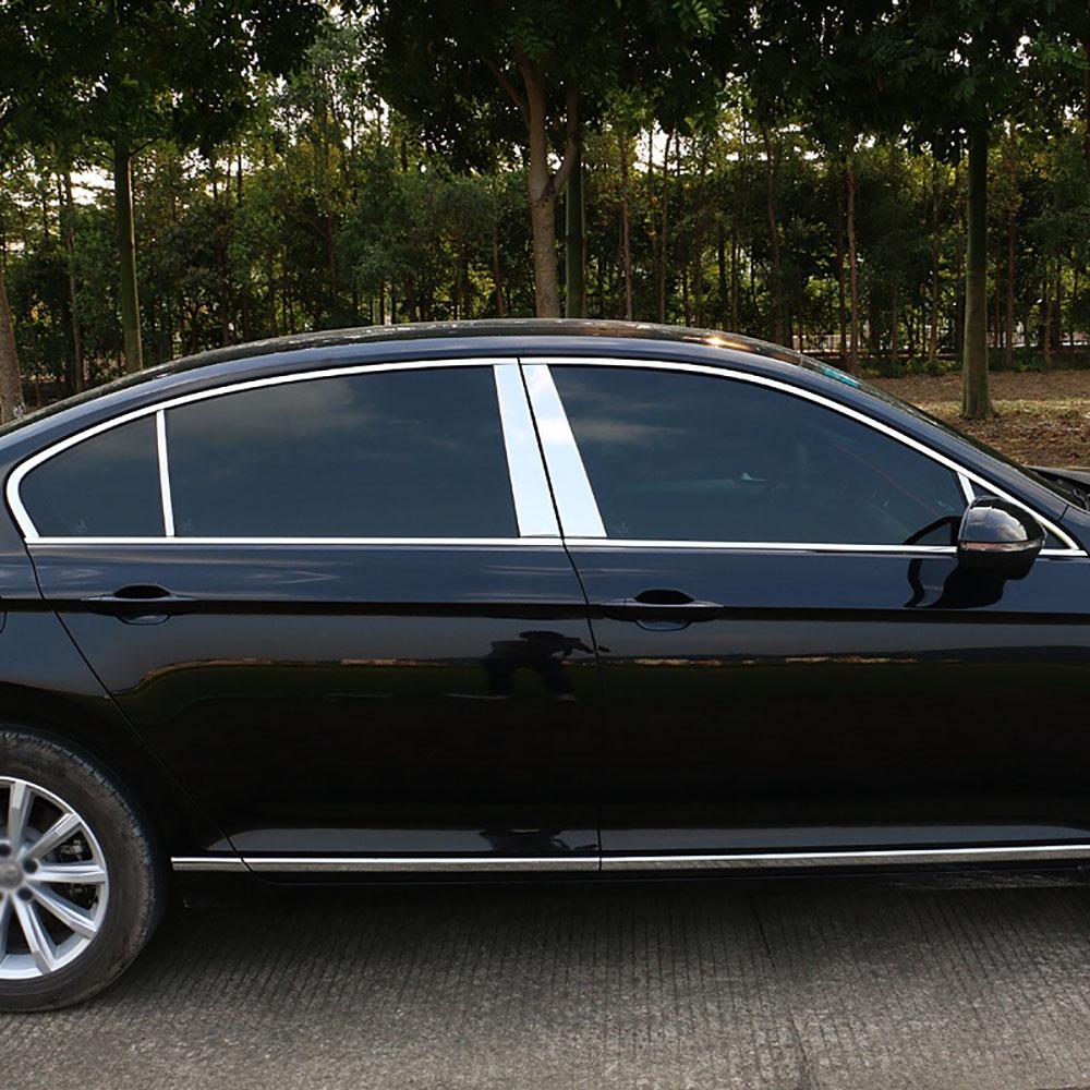 Buy For Volkswagen Passat B8 2017 2018 2019 2020 Stainless Steel Window ...