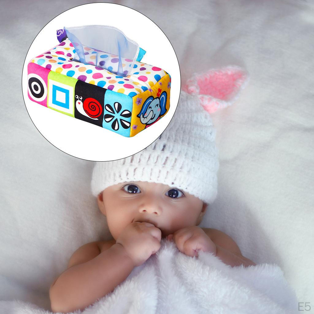 Compra online de Baby Tissue Box Crinkle Tissues Play Paper for Motor ...