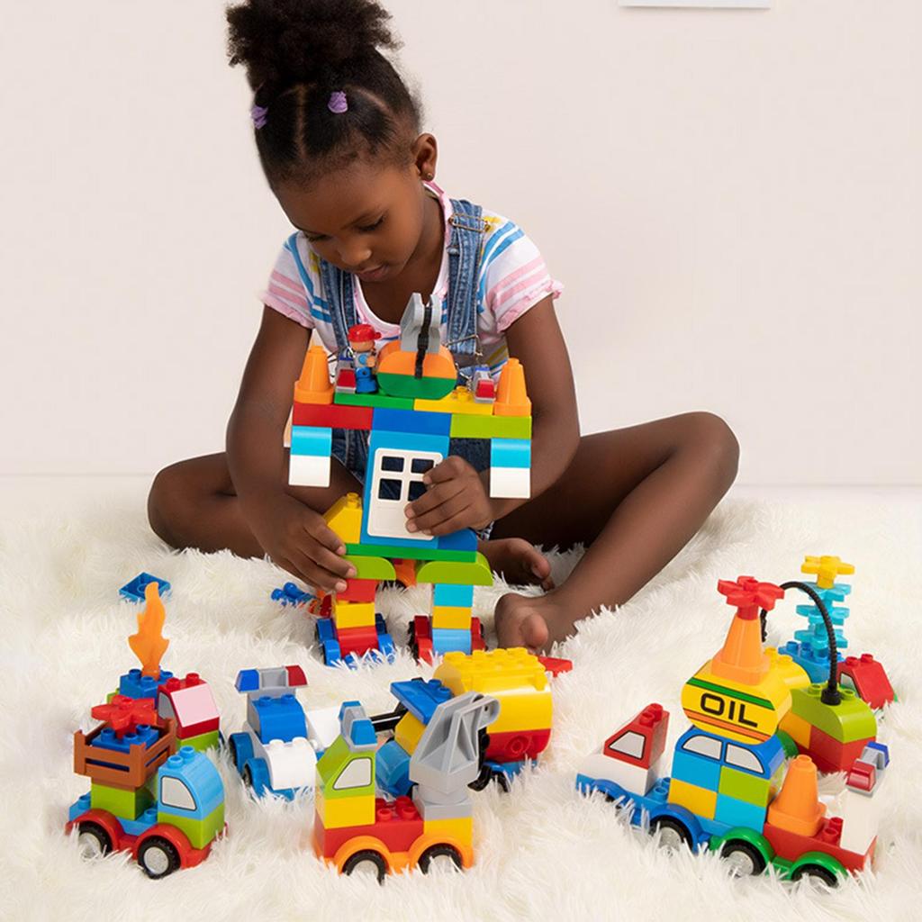 Buildable Vehicles Mini Building Blocks 55/125 Pieces Building Car Toys ...