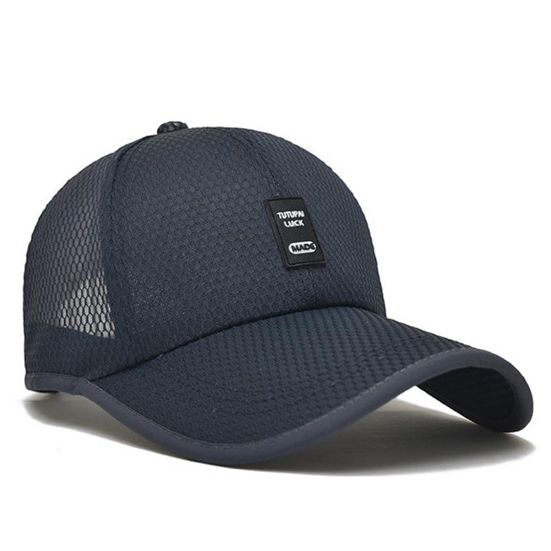 Buy Fashion Outdoor Sport Breathable Mesh Hat Couples Adjustable ...