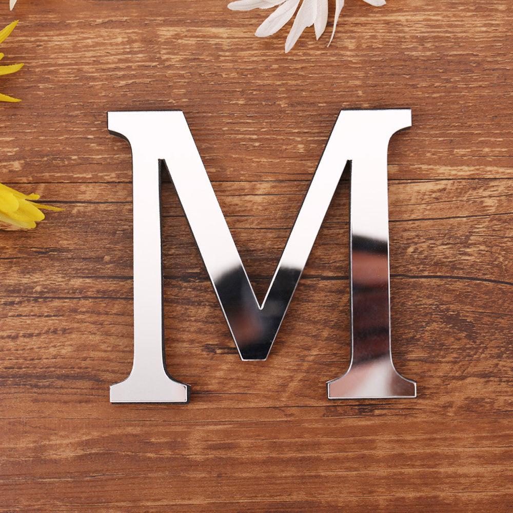 Living Room Accessories 26 Pcs Acrylic Mirror Wall Stickers - HOME LOVE ...