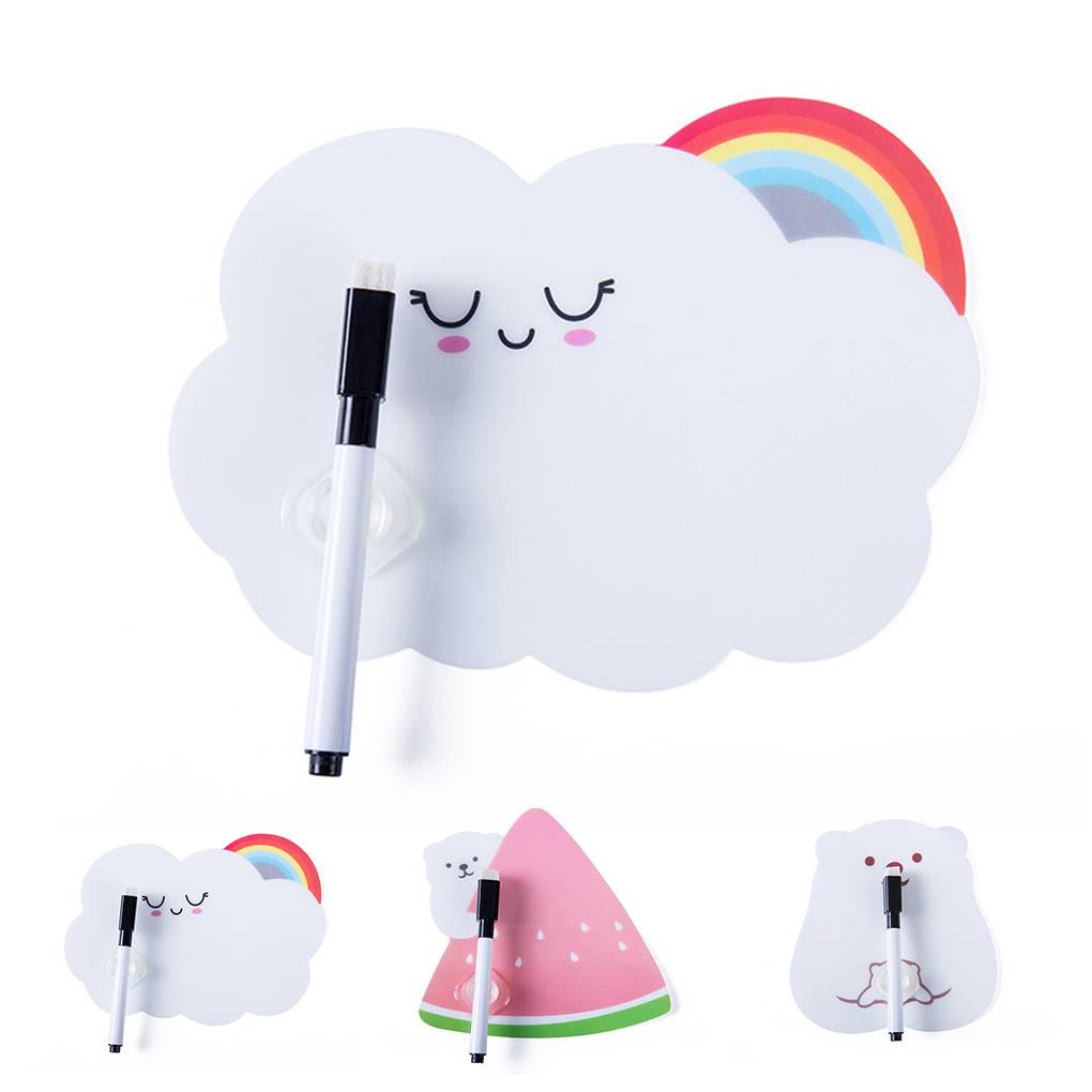Buy Cartoon Sticky Note PVC Sticker Memo Pad Message Notepad Repeatable ...