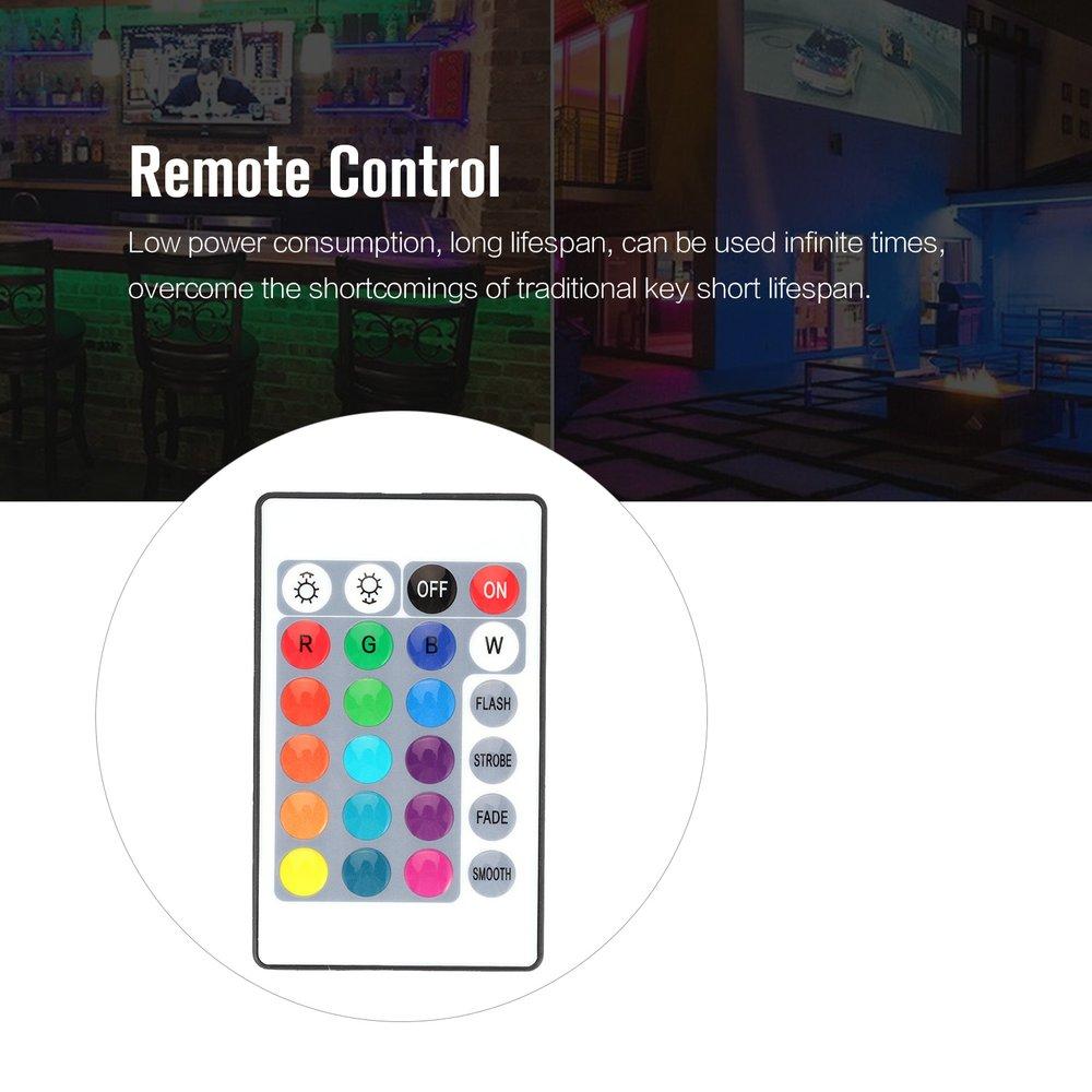Buy IR RF Wireless Music Remote Control 24 Keys RGB RGBW Controller ...