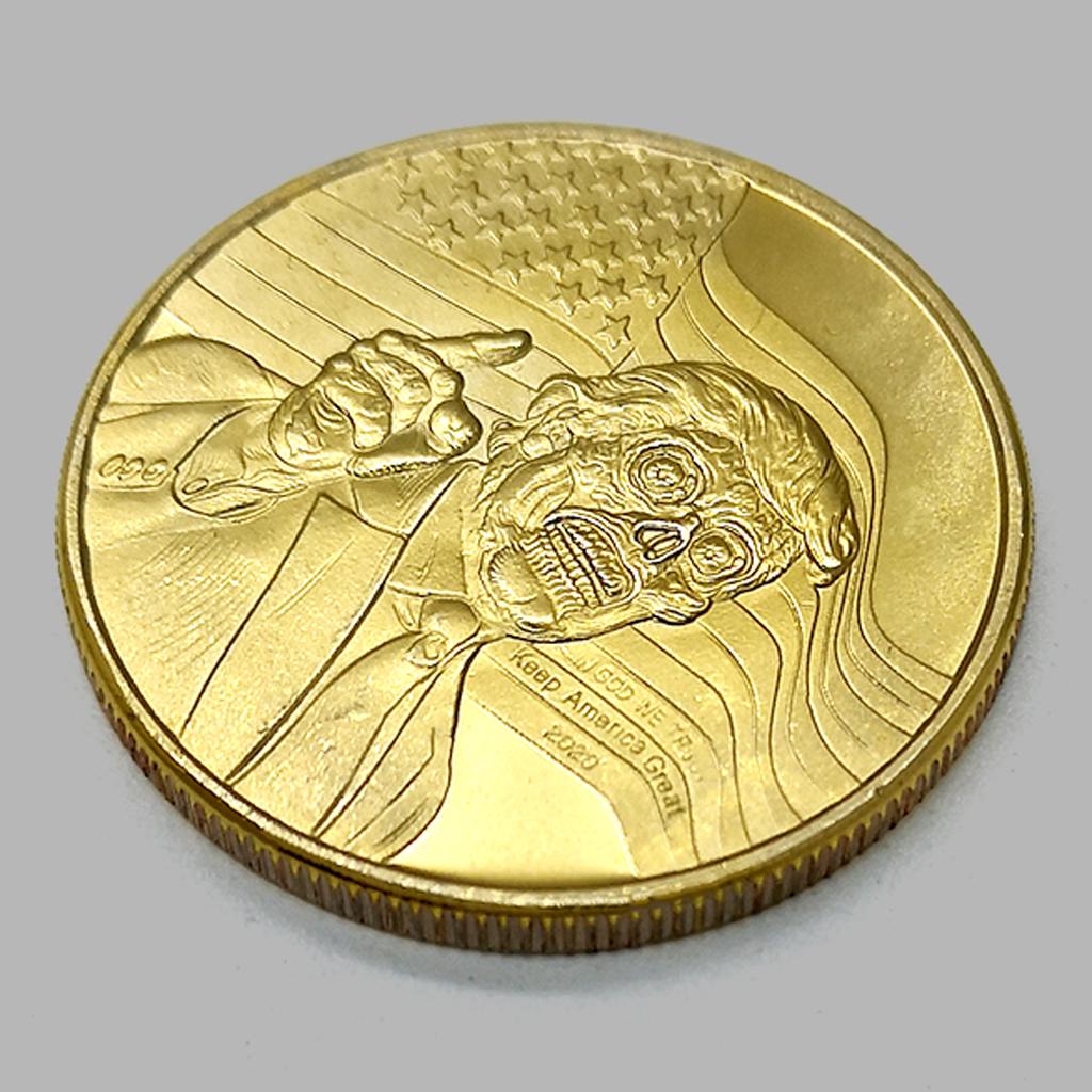 Buy Skull Zombie Skeleton Copy Coins Hand Carved Commemorative Coin A ...