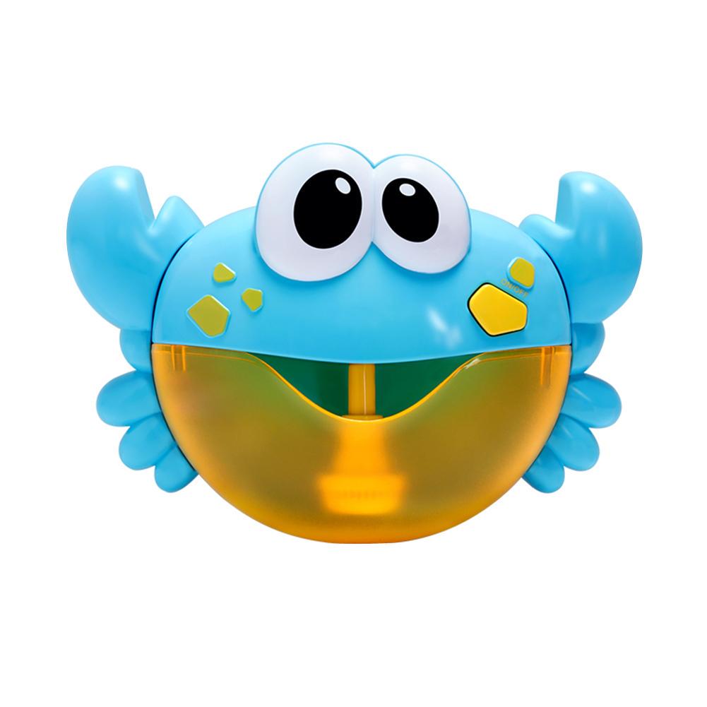 Buy Plastic Cartoon Crab Bubble Machine Music Bubble Maker Baby Bath ...
