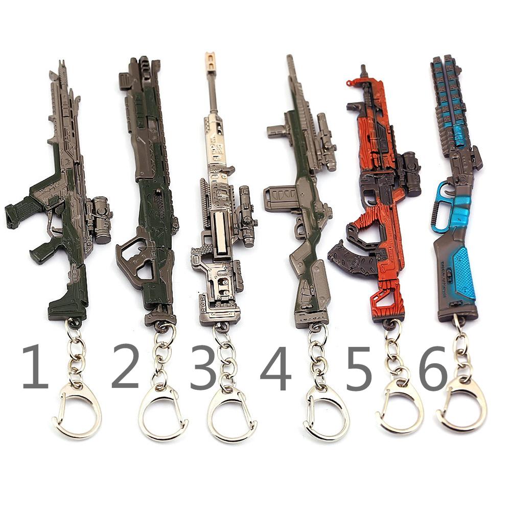 Buy Game APEX Legends Keychains Evil Spirit Dagger Key Chain Gun Models ...