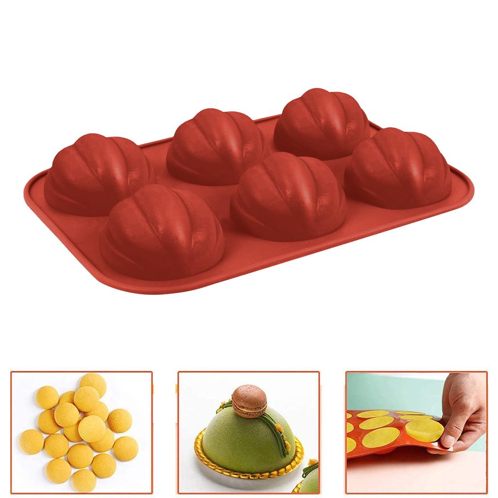 Buy Half Ball Hot Chocolate Bomb Mold Muffin Chocolate Cookie Baking ...