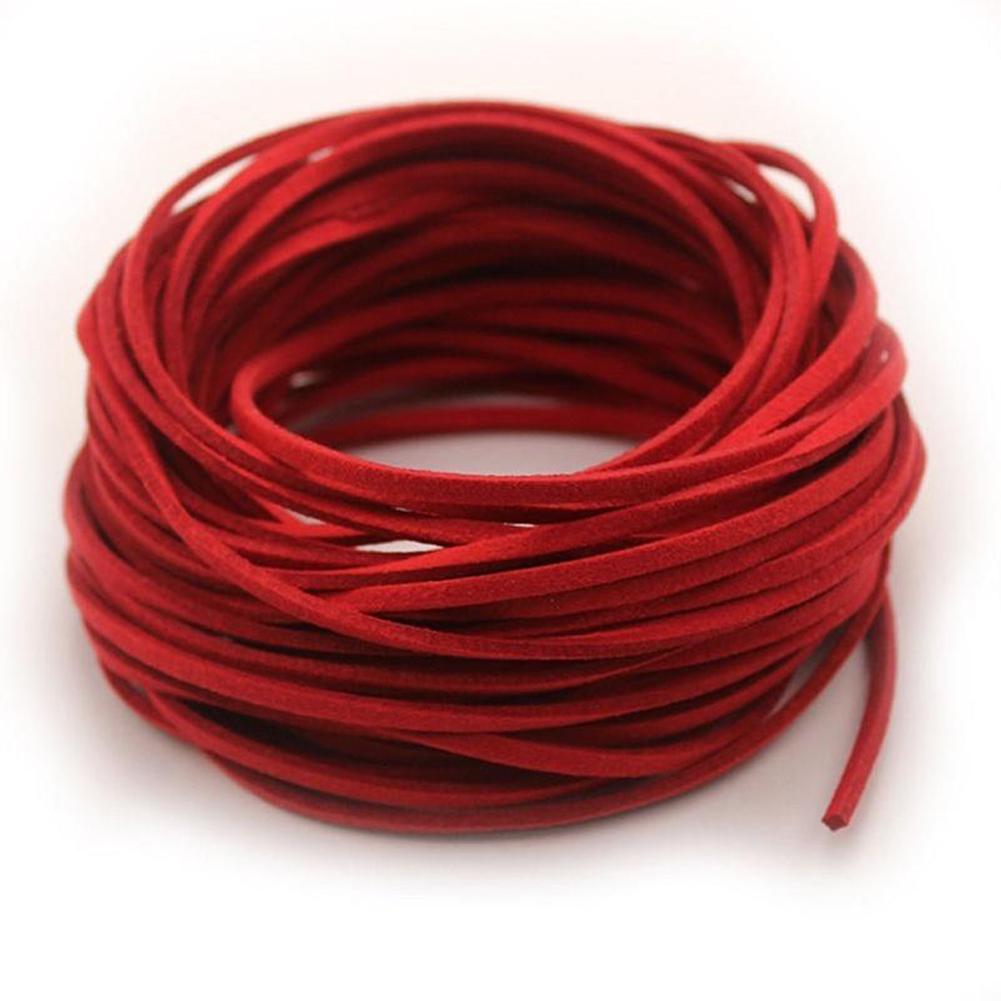 Buy 3 Mm Faux Suede Cord String Beading Thread Velvet Leather Cords ...