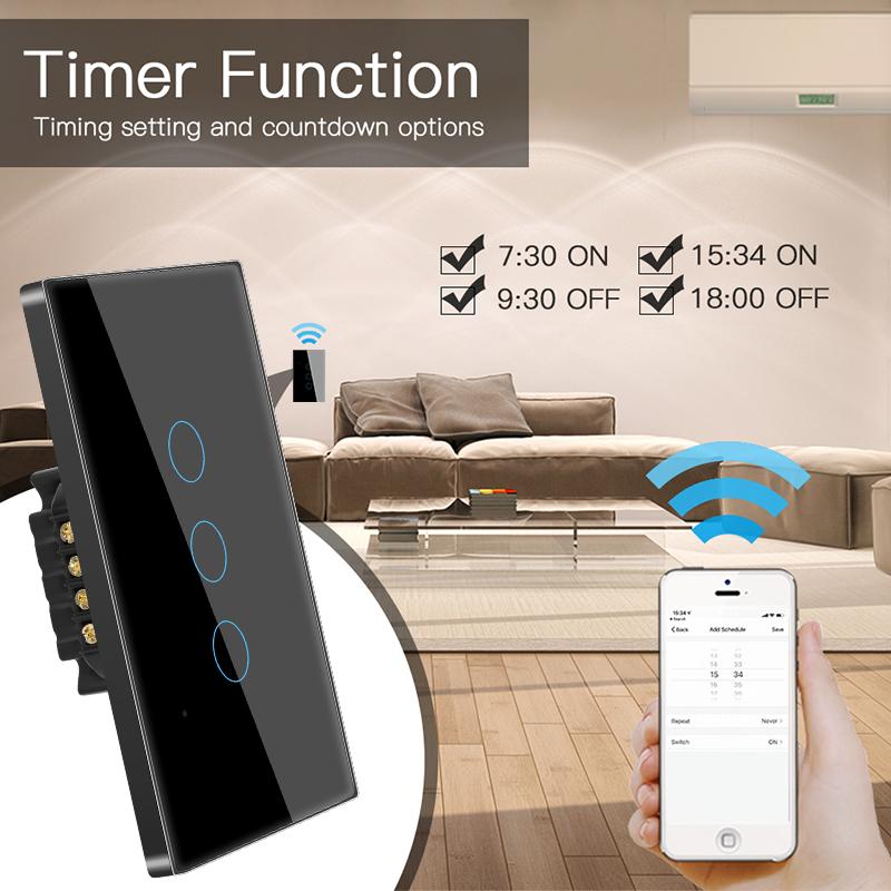 Buy Tuya Wifi Smart Light Touch Switch Smart Life/Tuya APP Remote ...