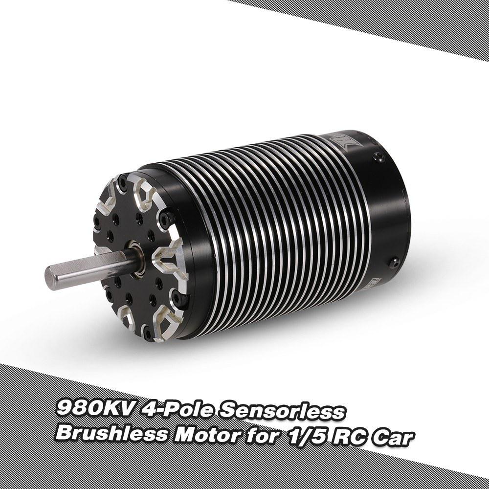 Buy HBKS 5692 980KV 4-Pole Sensorless Brushless Motor for 1/5 RC Car at affordable prices — free ...