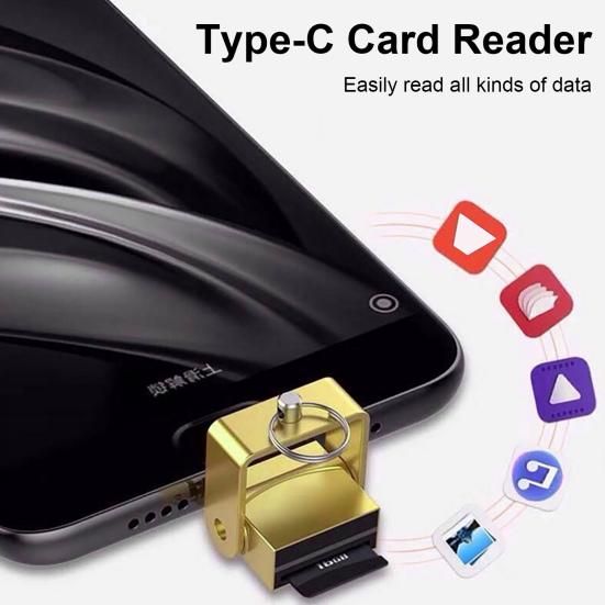 Stable Transmission Portable High-quality Plug Play Phone Type-C TF ...