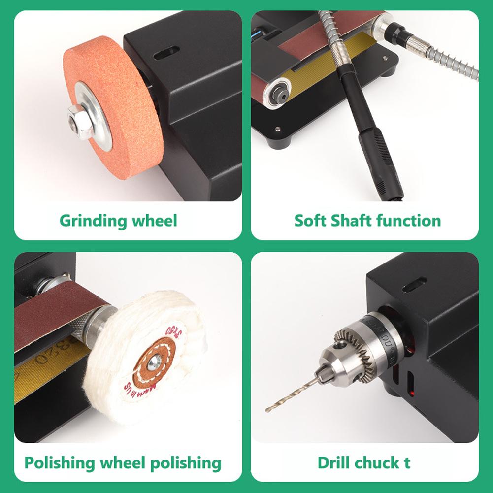 Buy 250W Mini Electric DIY Polishing Machine Multi-function Quick ...