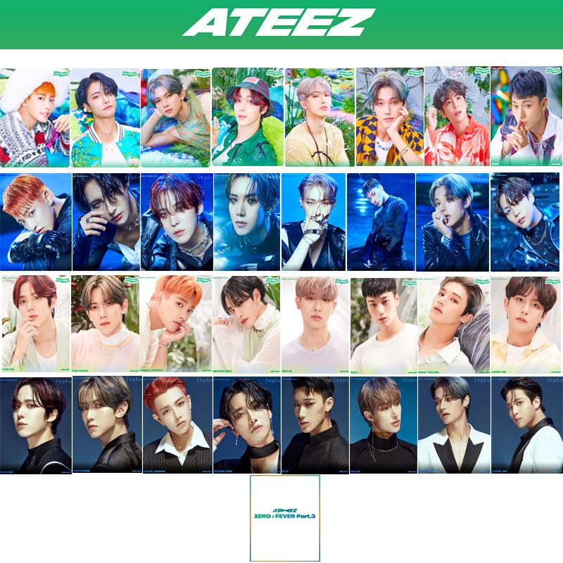 Buy ATEEZ New Album ZERO New Limited Card Photo Card Random Card ...