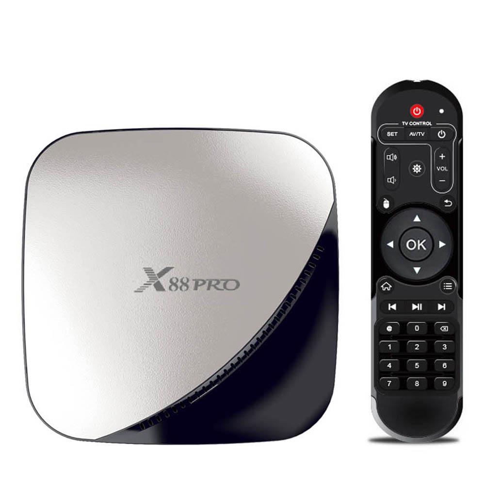 Buy X88 PRO Smart Android 9.0 TV Box Rockchip RK3318 Quad Core 64 Bit ...