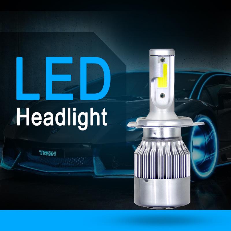 Buy C6 LED Headlight S2 Car LED Bulb Auto Headlight Conversion Kit Hi ...