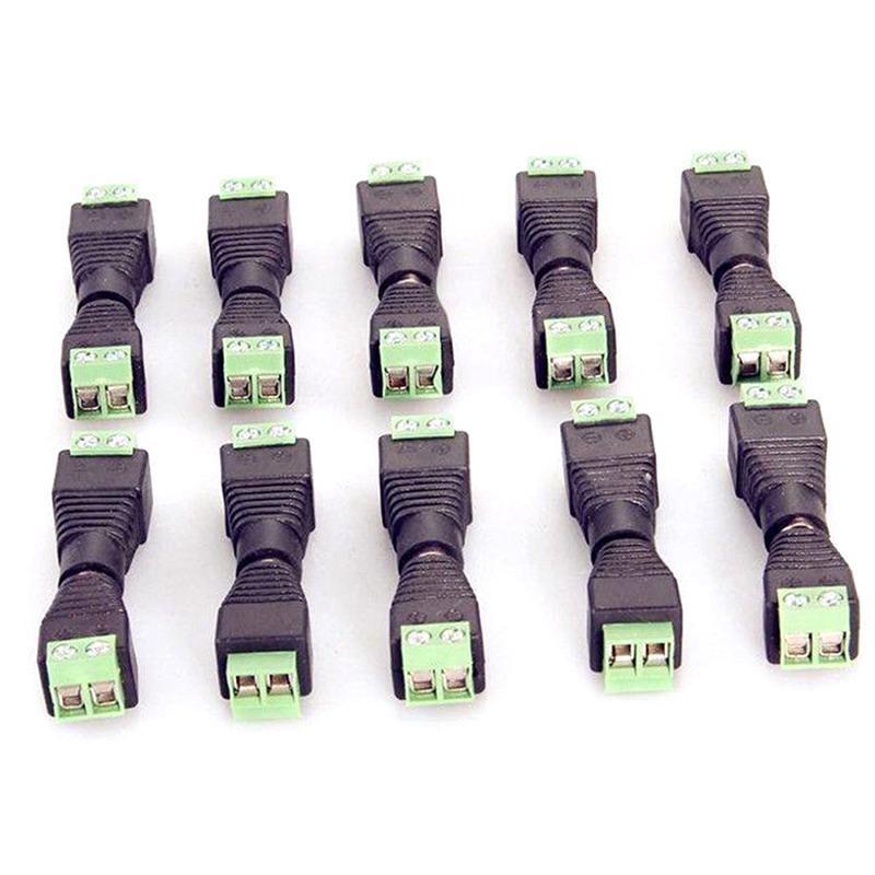 Buy 20Pcs Female + Female Dc Power Jack Adapter Plug 2.1 X 5.5Mm For ...
