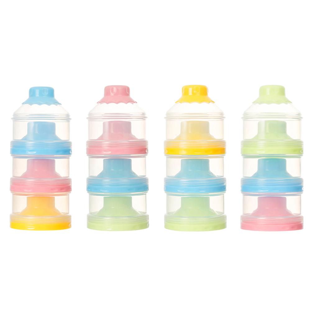 Funnel Baby Infant Feeding Milk Powder Food Bottle Container 3 Cells ...