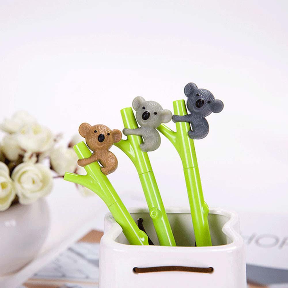 Buy Pen Koala Unisex School Ink Mm Black Stationery Kawaii Tool at ...