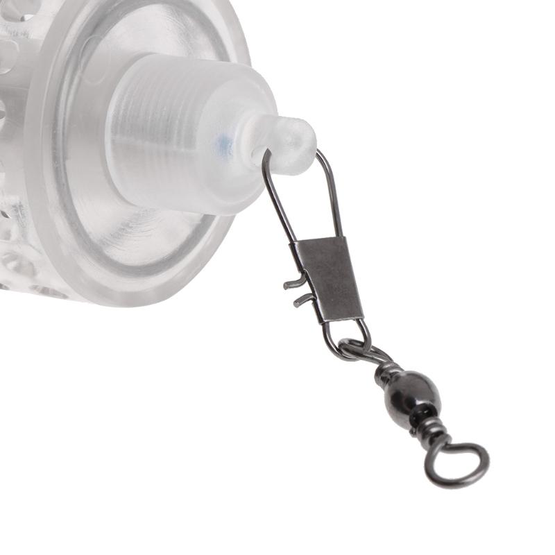 Buy Fishing Feeder Automatic Tackle Stainless Steel Trap Spring Cage ...