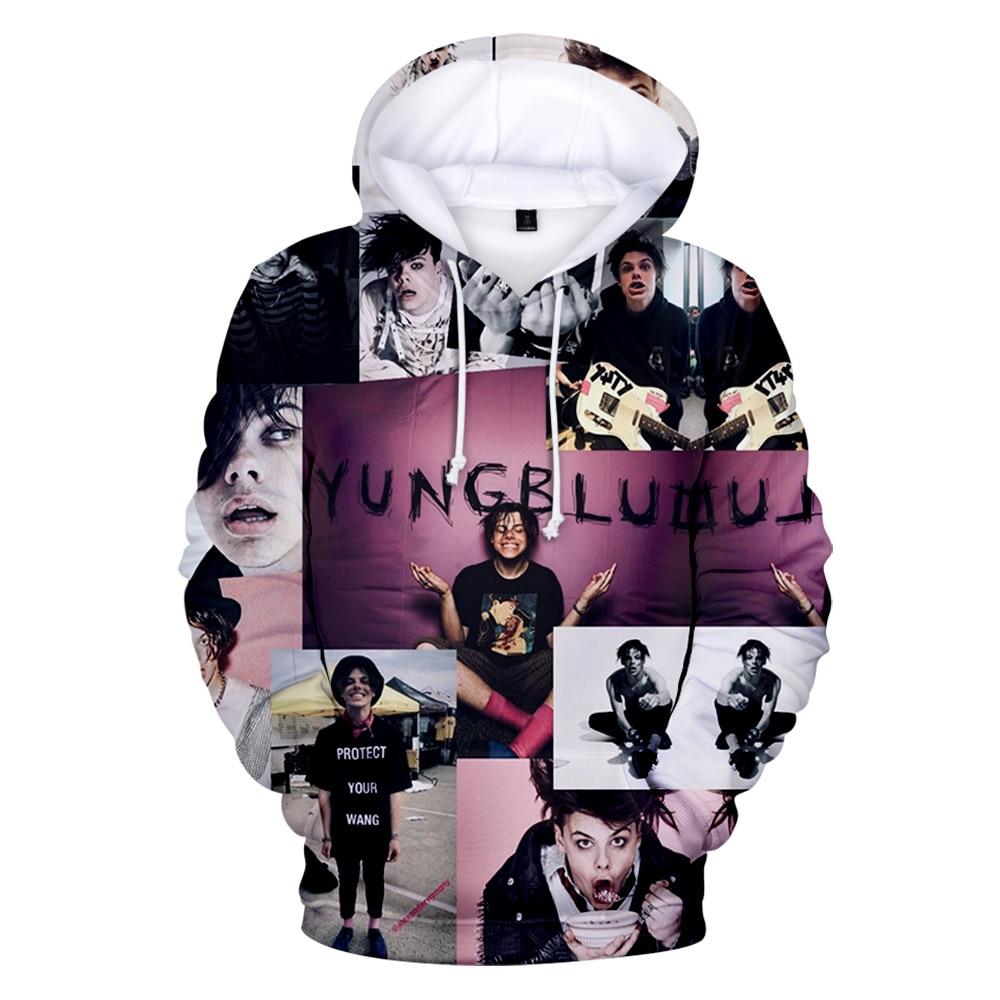 Buy 3d Print Yungblud Black Hearts Club Hoodies Men Womens ...