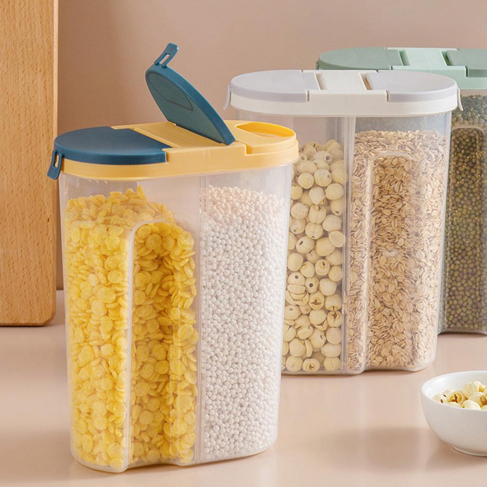 Cheap Supplies Household Cereal Holder Grain Storage Box Flour Saving ...