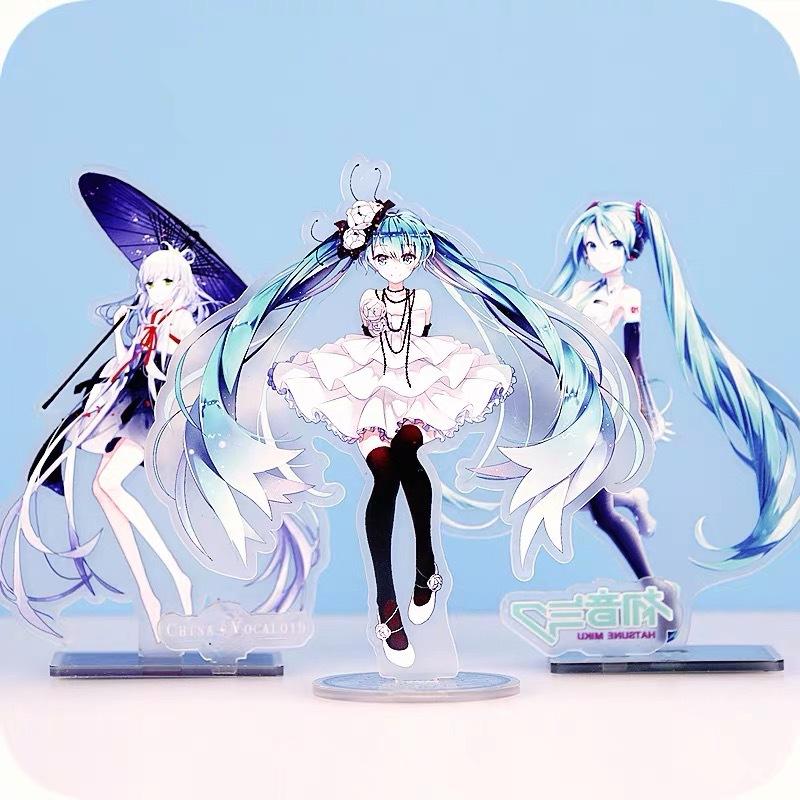 Buy Game Anime Hatsune Miku Acrylic Cosplay Character Stand Acrylic ...