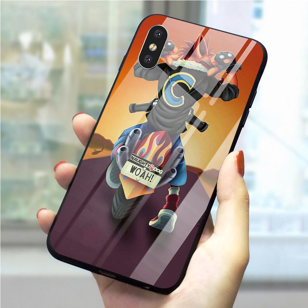 Buy Crash Bandicoot Game Glass Phone Cover for Samsung J2 Prime iPhone ...