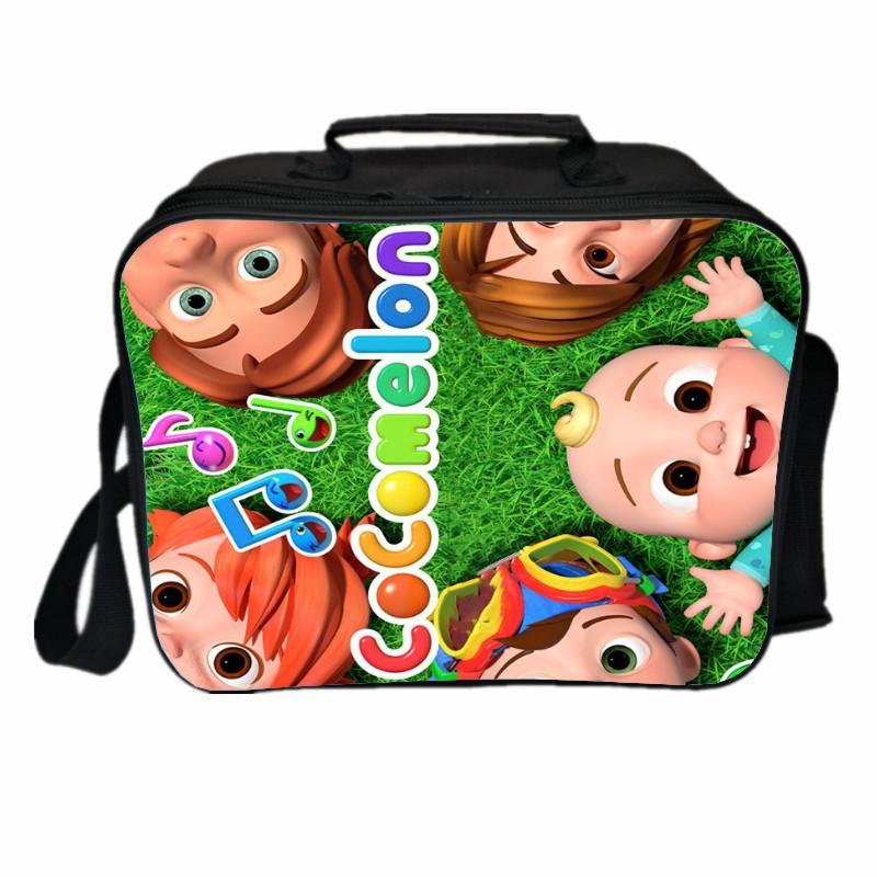 Buy Cocomelon Lunch Box Kids School Lunch Tote Early Dinner Box ...