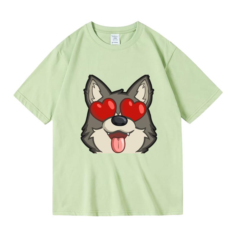 Buy 210 GSM Men's Heavy 100% Cotton T-Shirt Eli X Merch 2020 Love Emote ...