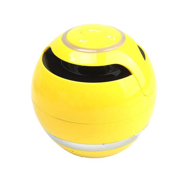 Buy Mini LED Speaker Wireless Round Sound Box Jukebox with Touch Button ...