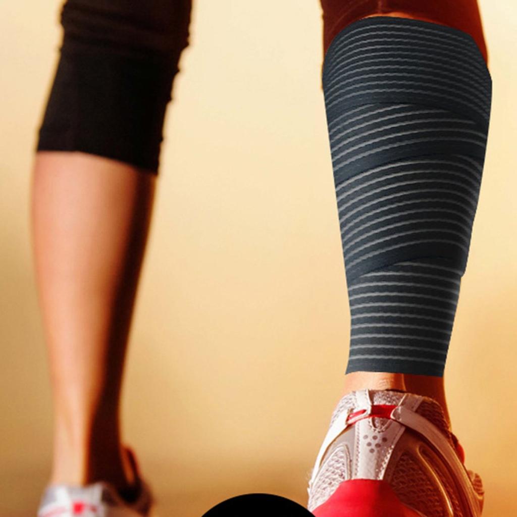 BEST SPORT1 Professional Calf Support Bandage Compression Knee Sleeve ...