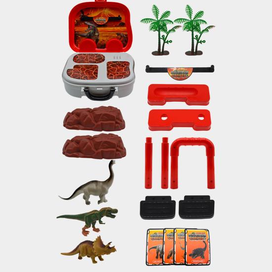 Buy 1Set Dinosaur Suitcase Toy Realistic Assemble Fine Workmanship ...