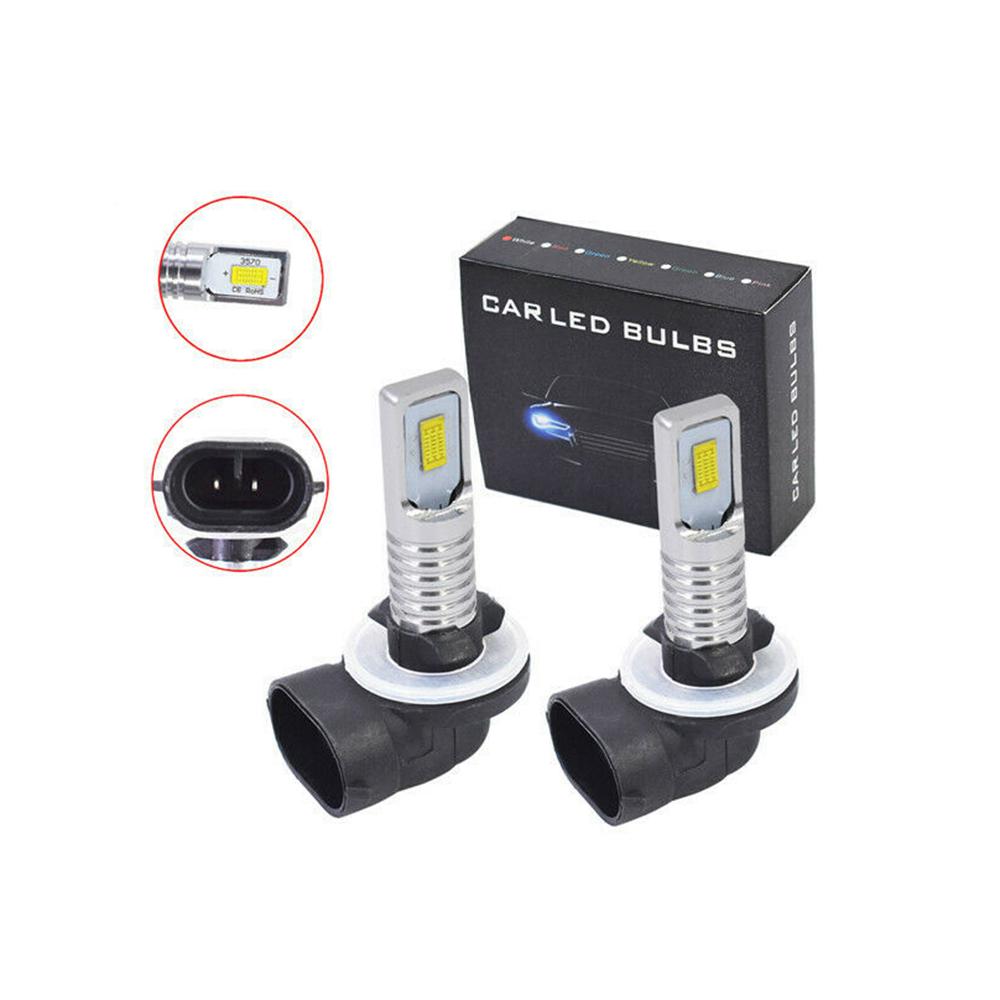 Buy 1Pair 881 886 889 894 898 LED Fog Light Bulbs Kit Bright 35W 4000LM ...