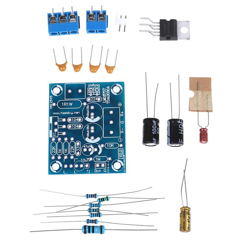 Buy 1Set 20W Lm1875T Mono Channel Stereo Audio Hifi Amplifier Board Module Diy Kit at affordable ...