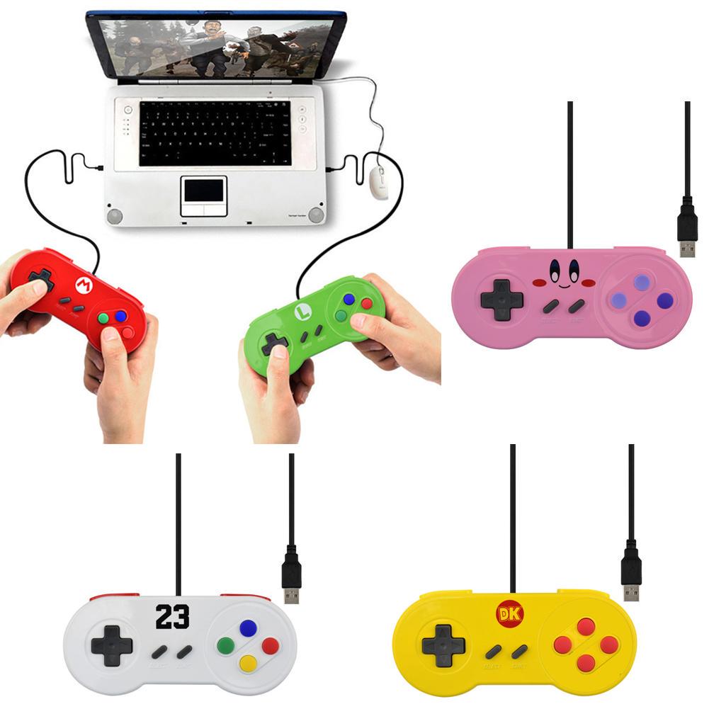 Data Frog Glossy Case Gaming Joystick Gamepad for Nintendo SNES ...