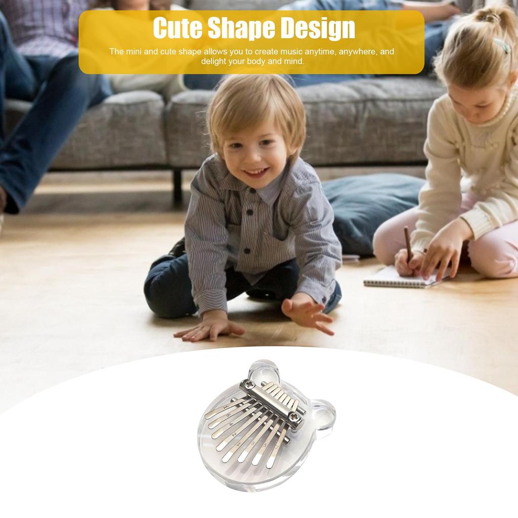 Buy Mini Kalimba 8 Keys Cute Thumb Piano for Children and Beginners at ...