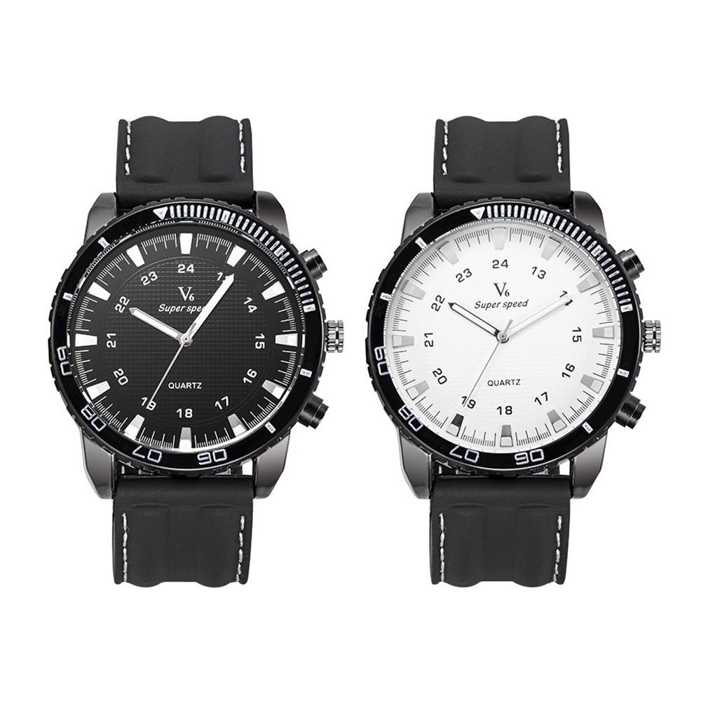 Buy Luxury Outdoor Sport V6 Military Wristwatches Silicone Quartz Men's ...