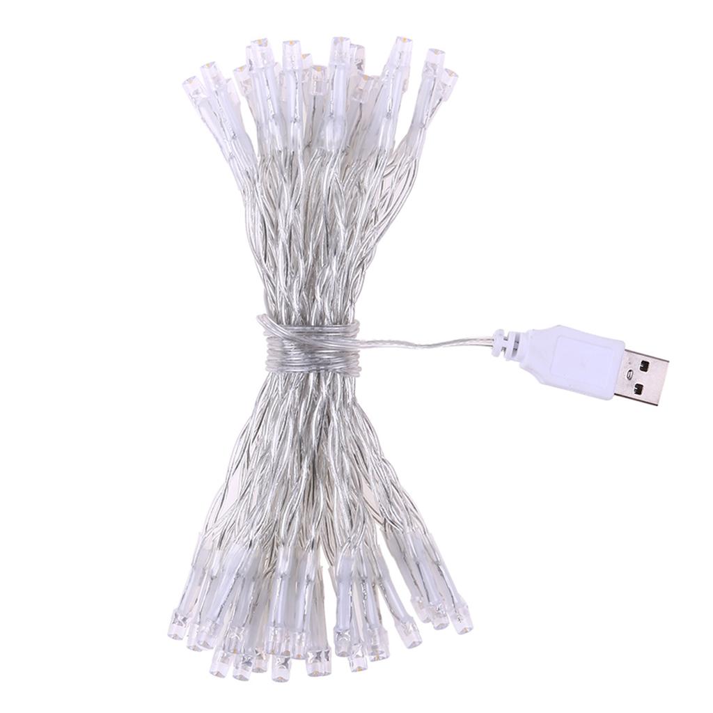 Cheap 4.0M 40 Lights USB String Light + 40Pcs Random Color Wooden Clips ...