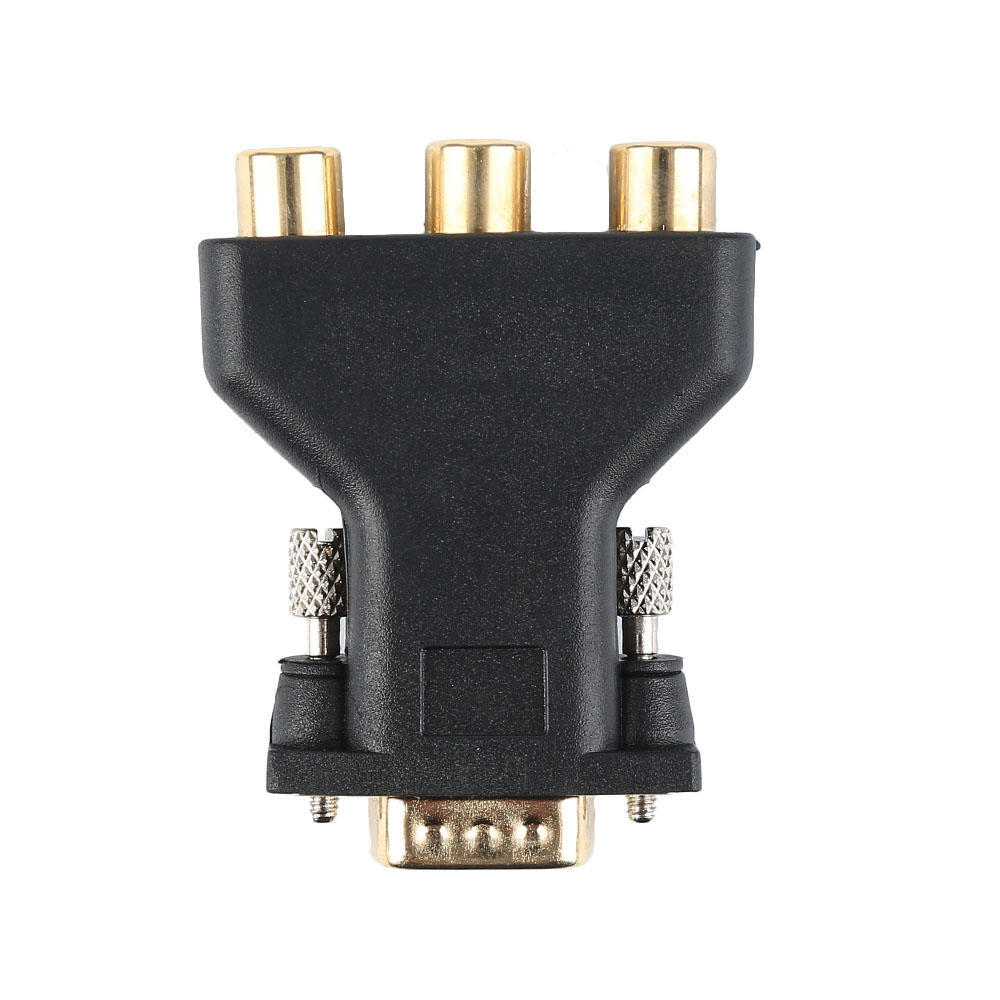 Buy For Home TV Cinema Computer VGA To RGA RGB Connector Male to Female ...
